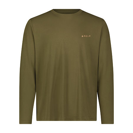 Click here for ANGLR Mens Crew Neck Long Sleeve T-Shirt - Escape... prices
