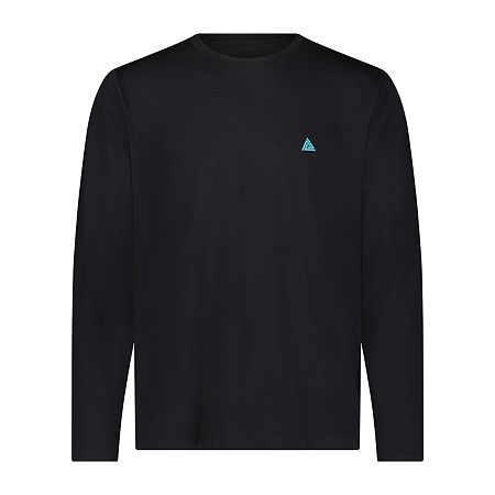 Click here for ANGLR Mens Crew Neck Long Sleeve T-Shirt - Star Ad... prices