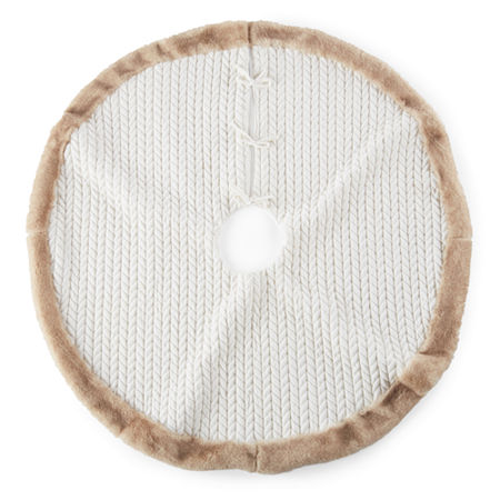 Click here for North Pole Trading Co. White Quilted With Faux Fur... prices