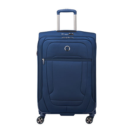 Delsey Paris Helium DLX 25 Spinner Softside Luggage  One Size  Blue