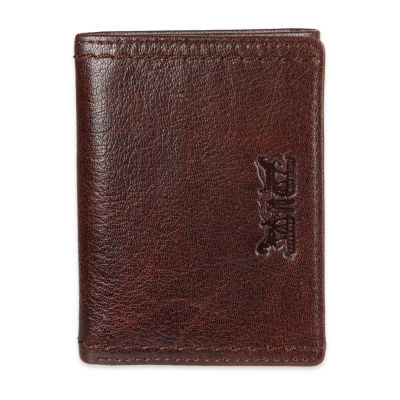 Levi's® Xcap Mens Personalized Trifold Wallet, Color: Brown - JCPenney