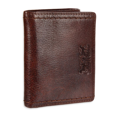 Levi's® Xcap Mens Personalized Trifold Wallet, Color: Brown - JCPenney