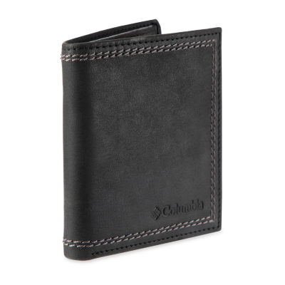 Columbia Mens Personalized Bifold Wallet, Color: Black - JCPenney