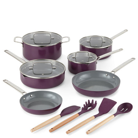 Click here for Cooks Ceramic 14-pc. Non-Stick Cookware Set  One S... prices