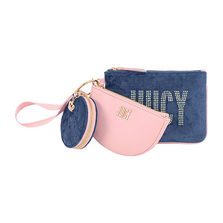 Click here for Juicy By Juicy Couture Mini Me Velour 3. Pc Pouch... prices