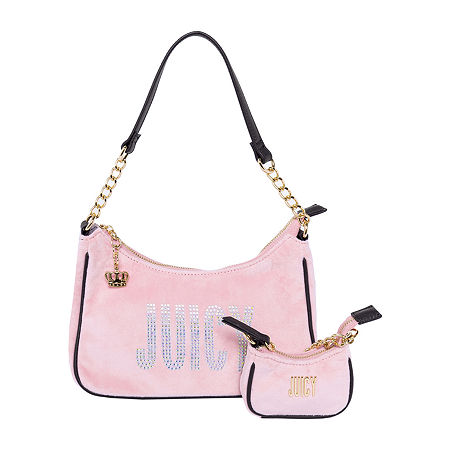 Click here for Juicy By Juicy Couture Mini Me Velour Shoulder Bag... prices