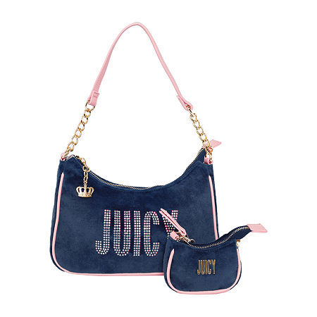 Click here for Juicy By Juicy Couture Mini Me Velour Shoulder Bag... prices
