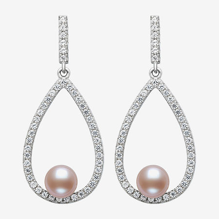 Click here for Womens Pink Cultured Freshwater Pearl Sterling Sil... prices