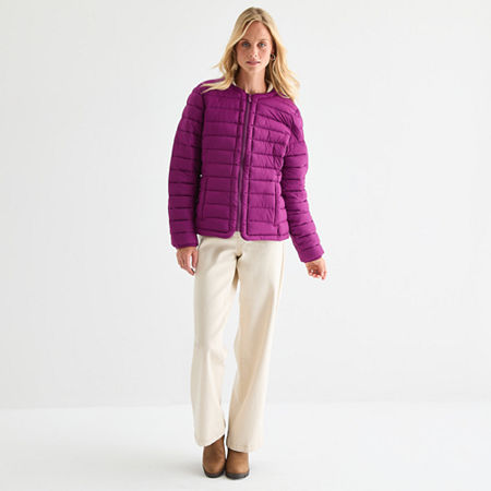 Click here for St. Johns Bay Womens Heavyweight Puffer Jacket  La... prices