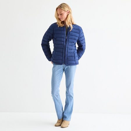 Click here for St. Johns Bay Womens Midweight Puffer Jacket  Medi... prices