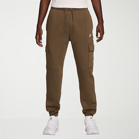 Click here for Nike Mens Club Fleece Cargo Pants - Mosswood Brown... prices