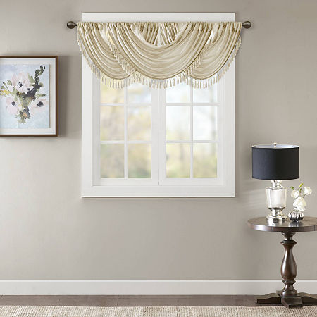 Click here for Madison Park Juline Faux Silk 38W X 46L Rod Pocket... prices