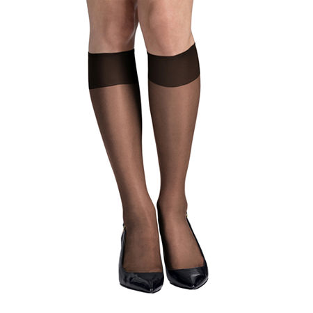 Click here for Hanes Silk Reflections Not Applicable Knee Highs... prices