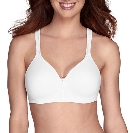 Vanity Fair Body Caress Full Coverage Wireless Bra 72335 - Star White