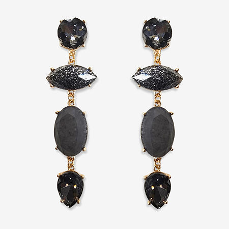 Click here for Bijoux Bar Stone Linear Womens Drop Earrings  One... prices
