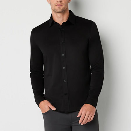 Click here for Stylus Mens Regular Fit Long Sleeve Knit Button-Do... prices