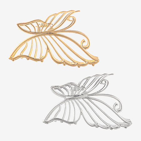 Click here for Arizona Butterfly Claw 2-pc. Hair Clip  One Size... prices