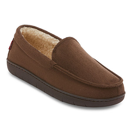Click here for Levis Mens Moccasin Slippers  Large  Brown prices