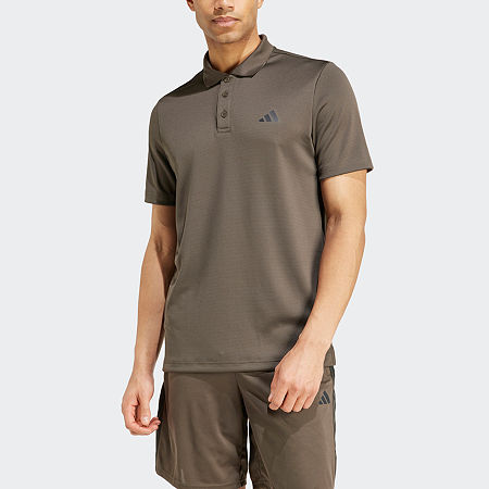 Click here for adidas Mens Regular Fit Short Sleeve Polo Shirt  M... prices