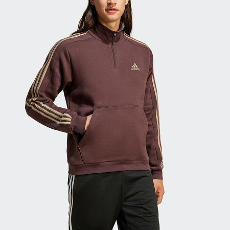 Click here for adidas Mens Mock Neck Long Sleeve Active Quarter-Z... prices