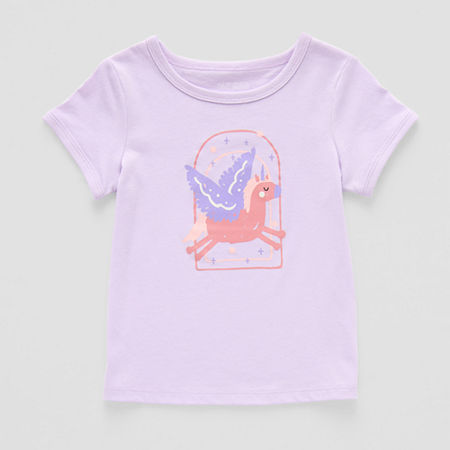 Click here for Okie Dokie Toddler & Little Girls U Neck Short Sle... prices