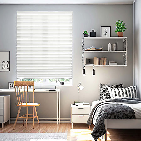 Click here for Eco Estates Fabric Cordless Light-Filtering Pleate... prices