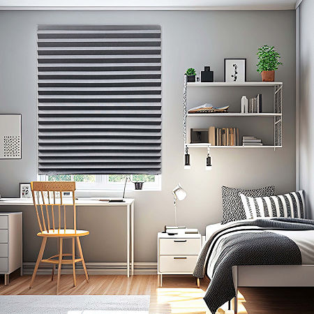 Click here for Eco Estates Fabric Cordless Blackout Pleated Shade... prices