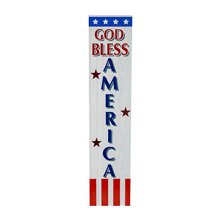 Click here for Northlight God Bless America Porch Sign  One Size... prices