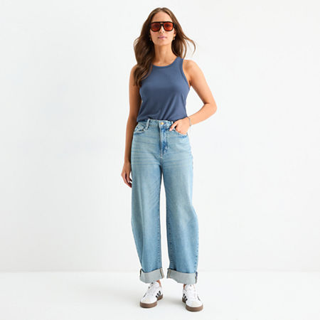 Click here for a.n.a Womens Crew Neck Sleeveless Tank Top  X-larg... prices