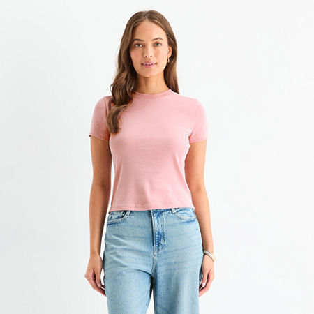 Click here for a.n.a Womens Crew Neck Short Sleeve T-Shirt  Xx-la... prices