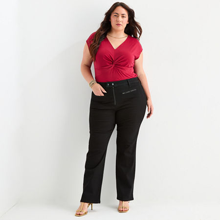 Click here for Bold Elements Plus Womens Mid Rise Regular Fit Jea... prices