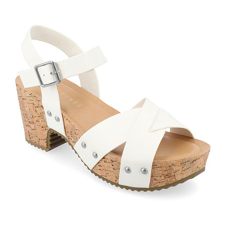 Click here for Journee Collection Valentina Womens Open Toe Block... prices