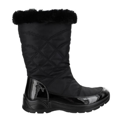 Easy Street Womens Cuddle Waterproof Flat Heel Winter Boots - JCPenney