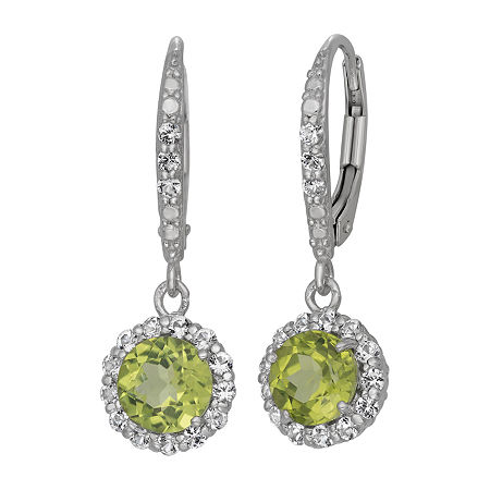 Click here for Womens Genuine Green Peridot Sterling Silver Round... prices
