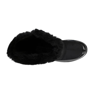 Easy Street Womens Cuddle Waterproof Flat Heel Winter Boots - JCPenney