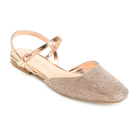 Click here for Journee Collection Womens Nysha Rhinestone Flats -... prices