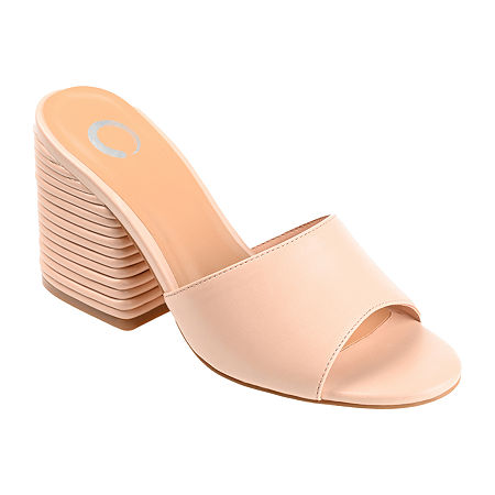 Click here for Journee Collection Leslee Womens Open Toe Block He... prices