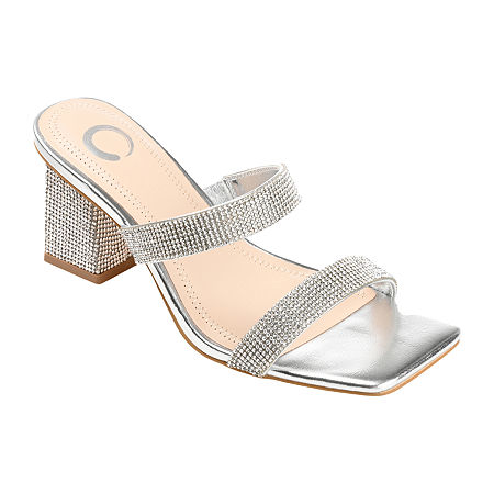 Click here for Journee Collection Shandee Womens Open Toe Block H... prices