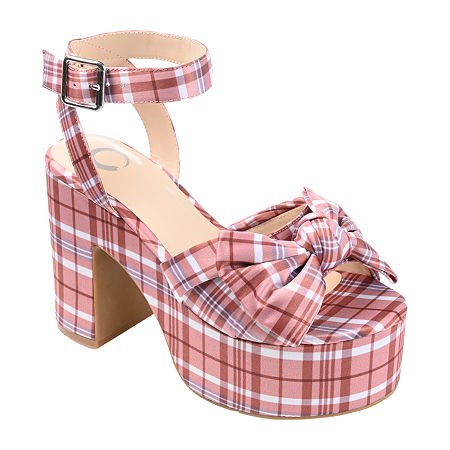 Click here for Journee Collection Zenni Womens Round Open Toe Blo... prices