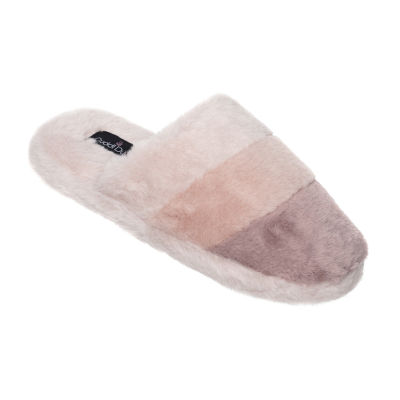 Cuddl Duds Colorblock Womens Slip-On Slippers - JCPenney