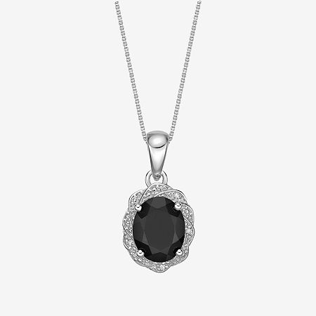 Click here for Womens Genuine Black Onyx Sterling Silver 18 Inch... prices
