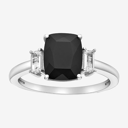 Click here for Womens Genuine Black Onyx Sterling Silver Side Sto... prices