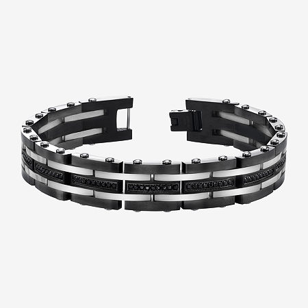 Click here for Mens Stainless Steel Link Bracelet  One Size prices