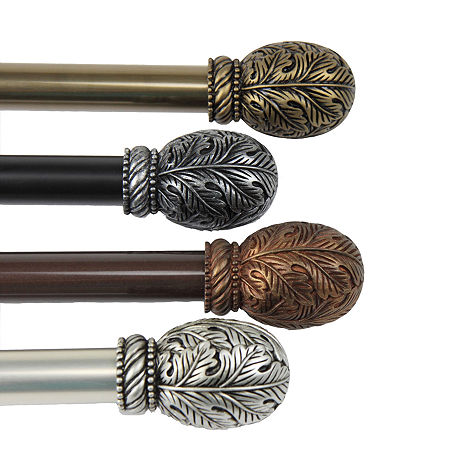 Click here for Rod Desyne Forest 3/4 IN Adjustable Curtain Rod  O... prices
