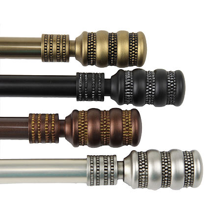 Click here for Rod Desyne Dollop 3/4 IN Adjustable Curtain Rod  O... prices