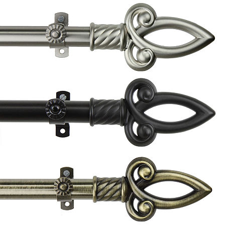 Click here for Rod Desyne Spire 3/4 IN Adjustable Curtain Rod  On... prices