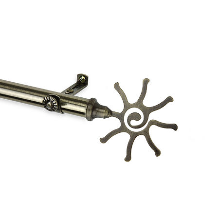 Click here for Rod Desyne Sun 3/4 IN Adjustable Curtain Rod  One... prices