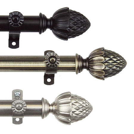 Click here for Rod Desyne Acorn 3/4 IN Adjustable Curtain Rod  On... prices