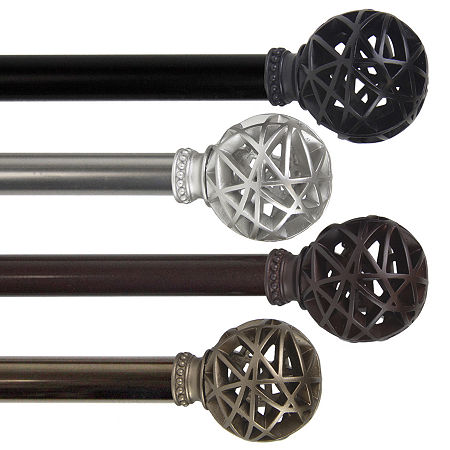 Click here for Rod Desyne Leanette 3/4 IN Adjustable Curtain Rod... prices