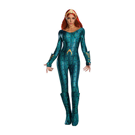 Click here for Womens Aquaman Mera 2-pc. Costume  X-small  Green prices